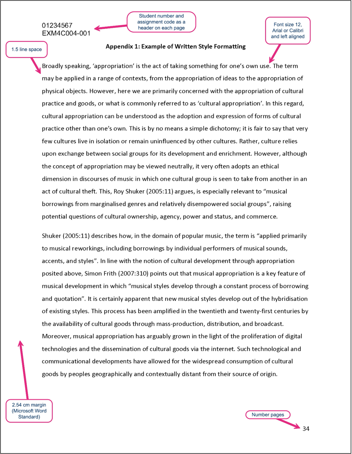 Chapter 2 – House Style & Formatting – Students